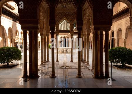 Alhambra from inside Stock Photo - Alamy