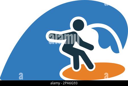 Surfing, beach icon. Flat style vector EPS use in infographics,web ...