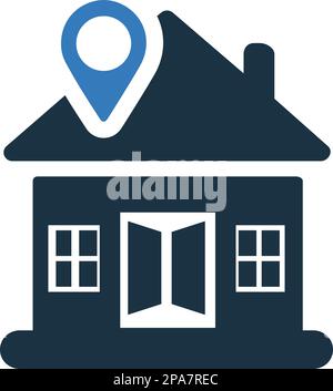 Home, house, location icon. Beautiful design and fully editable vector ...