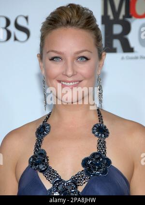 Actress Elisabeth Rohm poses on the press line at a cocktail party for ...