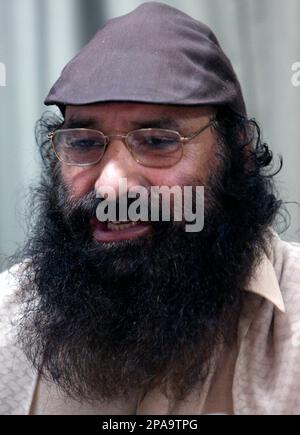 Syed Salahuddin, supreme commander of Pakistani Kashmiri militant group ...