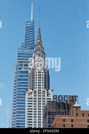 Chrysler Building shares the sky with new neighbor, One Vanderbilt ...