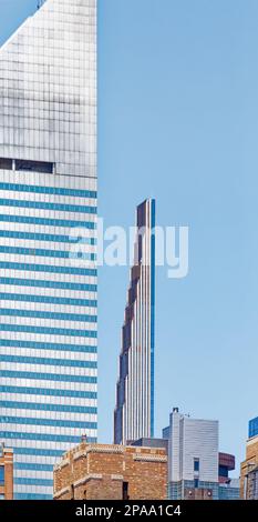 NYC Midtown: The world’s thinnest skyscraper, 111 West 57th Street, aka ...