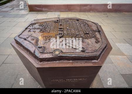Augusta Treverorum City Model - Ancient Roman City Map - Trier, Germany ...