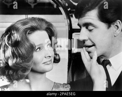 Millicent Martin, Alan Bates, on-set of the British Film, "Nothing But ...