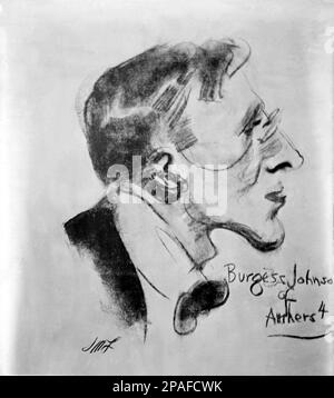 The american poet and journalist BURGES JOHNSON ( 1878 - 1963 ...