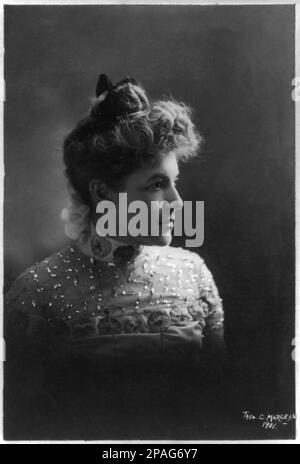 Ella Wheeler Wilcox (1854-1919), author and poet whose popular works ...