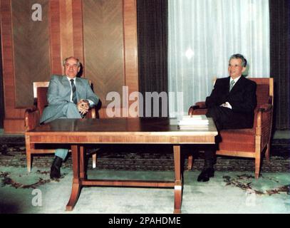 President of Romania Nicolae Ceausescu 1918-1989 and Jimmy Carter ...