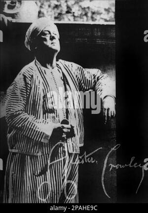 The british satanist, occultist, philosopher , mystic , poet ...