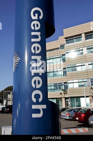 Genentech corporate headquarters, South San Francisco, California Stock ...