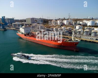 South Korea. Ulsan. Oil refinery Stock Photo - Alamy