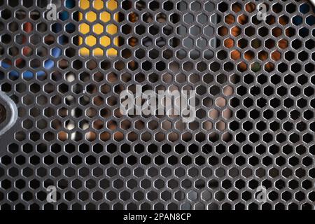 Back of a desktop computer in an office Stock Photo - Alamy