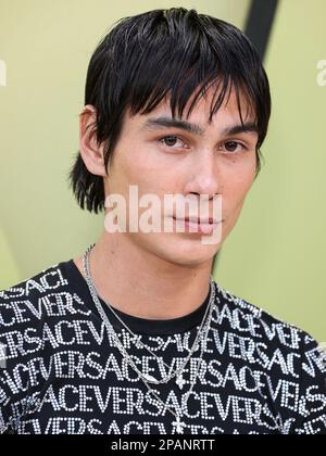 Evan Mock is an American model, actor, and skateboarder arrivers at the ...