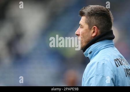 Sheffield United goalkeeper coach Adriano Basso celebrates with the ...