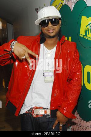 Singer-songwriter Terius Nash, known as "The-Dream" poses backstage ...