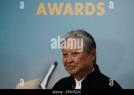 Actor Sammo Hung Kam-po (left), and his wife Joyce Godenzi, pose on the ...