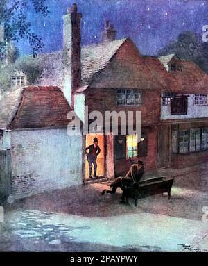 Charles Dickens Characters by Frank Reynolds for Buchanan's Whisky ...