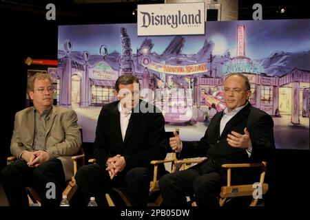 From left: Jay Rasulo, president of Walt Disney Parks and Resorts, Hong ...