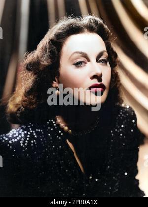 Actress Hedy Lamarr in "The Heavenly Body" publicity photo (MGM, 1943 Stock Photo - Alamy