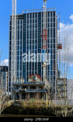 The Union Living apartment block (under construction), St. John's ...