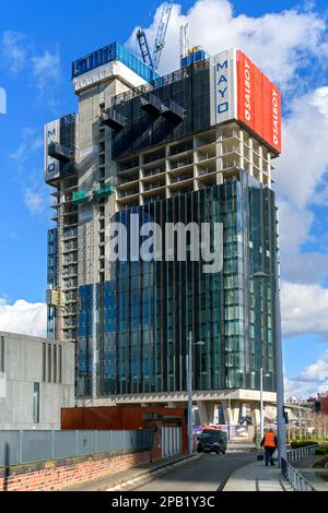 Phase one, an apartment block, of the Viadux development. From the ...