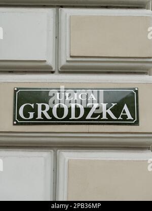 Old sign on the wall of Krakow s Cloth Hall the Sukiennice on the Main ...