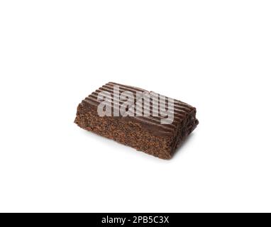 Brown hematogen isolated on a white background Stock Photo - Alamy