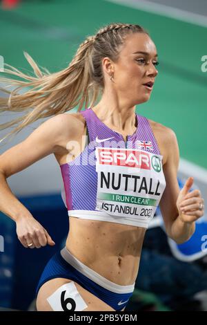 Hannah Nuttall of Great Britain & NI competing in the women’s 3000m ...