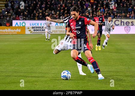 Alberto Dossena of Cagliari Calcio during Cagliari Calcio vs SSC Napoli ...
