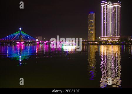 Vietnam, Da Nang, Cau Song Han Bridge, Han River Stock Photo - Alamy