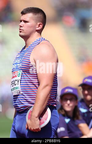 Nicholas (Nick) PERCY during the Discus at the European Athletics ...