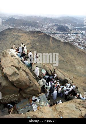 Mecca , Saudi Arabia , 13 Jan 2023: Makkah Spring after raining season ...