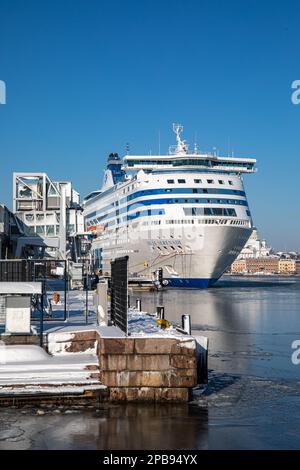 cruise ship in the port of Helsinki in Finland Stock Photo - Alamy