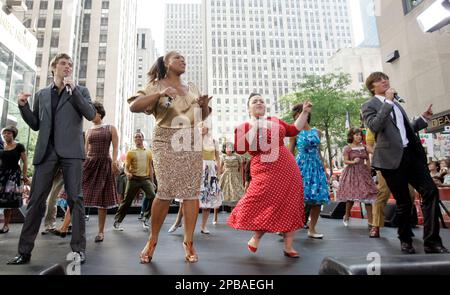 Zac Efron who plays Link Larkin in the new "Hairspray" movie that opens ...