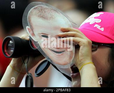 Wayne Rooney Mask Stock Photo - Alamy