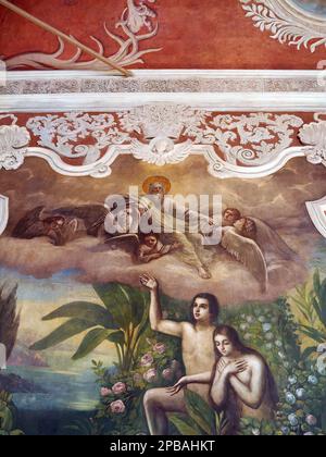 mural, Refectory Church, Trapeznaya Tserkov, Trinity Lavra of St ...