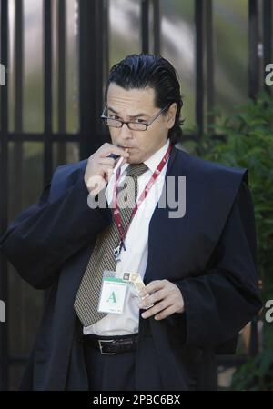 The defendants outside the court from left to right: Jocelyn Cooney ...