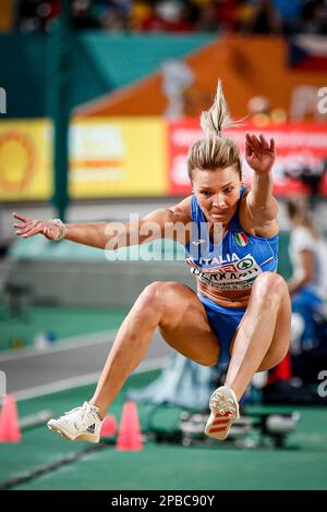Dariya Derkach of Italy, Triple Jump Women during the European ...
