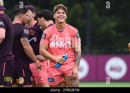 Reece Walsh of the Broncos during the NRL Round 11 match between the ...