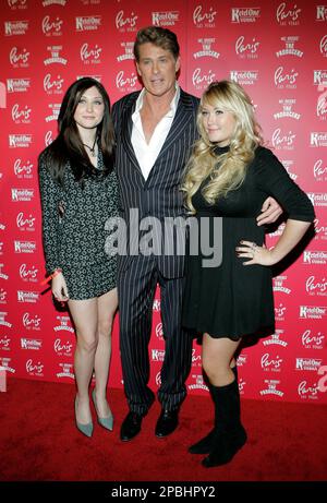 THE HASSELHOFFS, (from left): Taylor Ann Hasselhoff, Hayley Hasselhoff ...