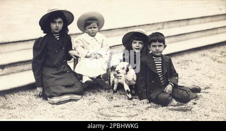 1908 ca, Italy : The italian UMBERTO di SAVOIA prince of Piemonte ...