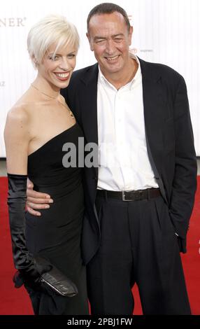 German producer Bernd Eichinger and his wife Katja arrive for the ...