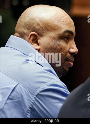 Chester Turner is shown listening as a guilty verdict is read during ...
