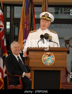 assumption-of-command ceremony, CAMP SMITH, HAWAII, U.S. Pacific Fleet ...