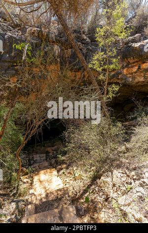 Mitoho Cave, limestone cave system, Tsimanampetsotsa national park ...