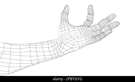 Hand hold some tiny or thin object Stock Photo - Alamy