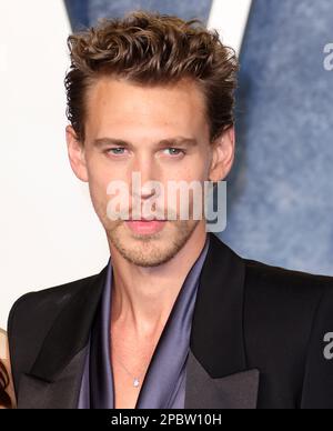 Austin Butler attends the Vanity Fair Oscar Party at Wallis Annenberg ...
