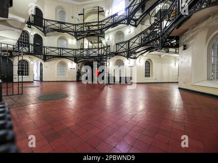 The prisons hub, The Circle at Crumlin Road Gaol tour, Belfast ...