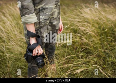 Photographer hands work backstage concept Stock Photo - Alamy
