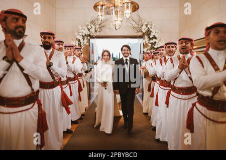 Amman, Jordan. 12th Feb, 2023. Jordan's Princess Iman bint Abdullah II ...